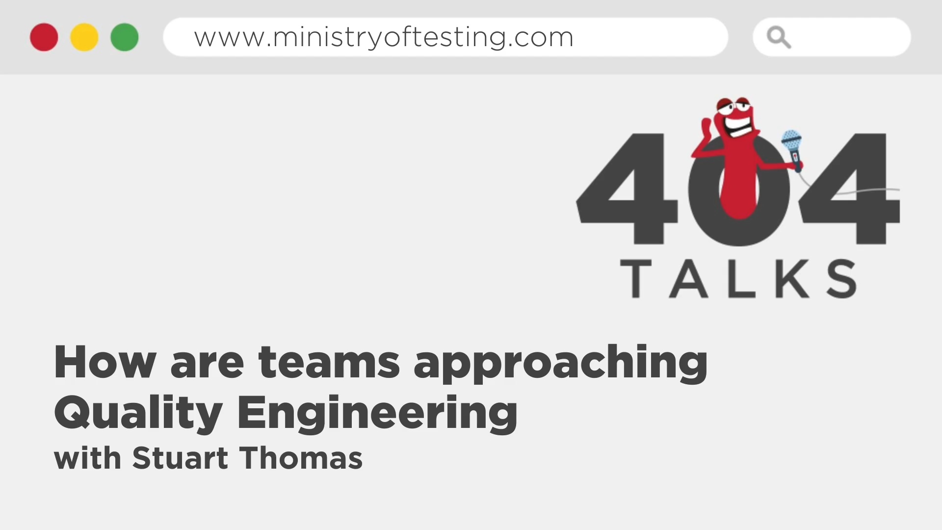 How are teams approaching Quality Engineering? | Ministry of Testing