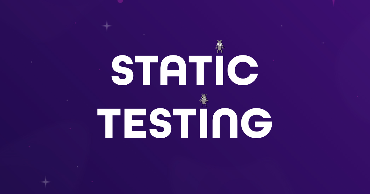 Static testing | MoTaverse