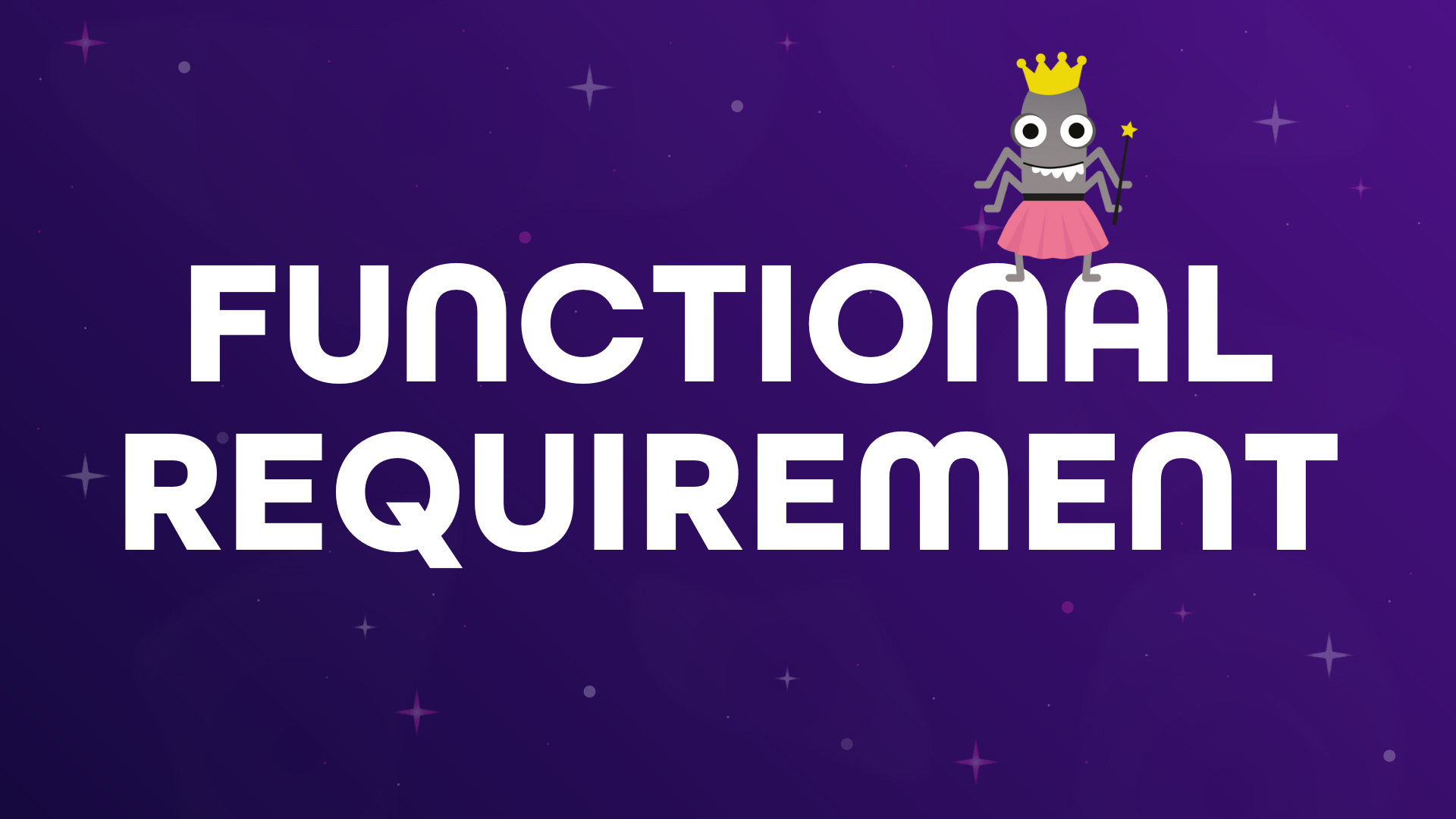 Functional requirement | Ministry of Testing