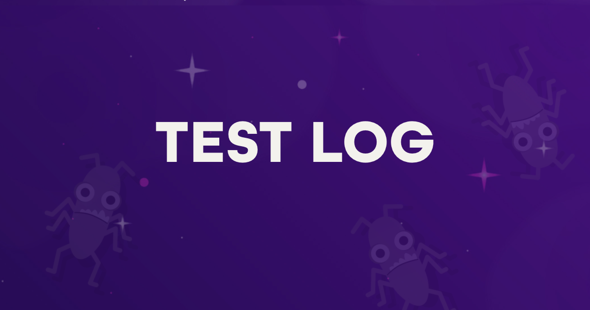 Test log | MoTaverse