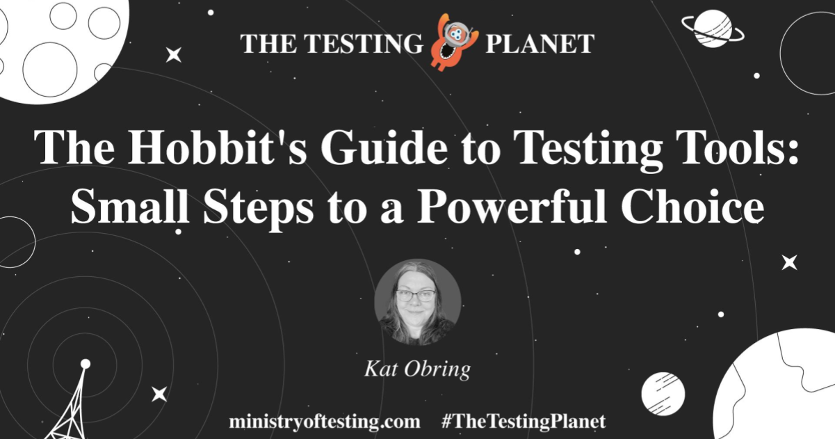 The Hobbit's Guide to Testing Tools - Small Steps to a Powerful Choice ...