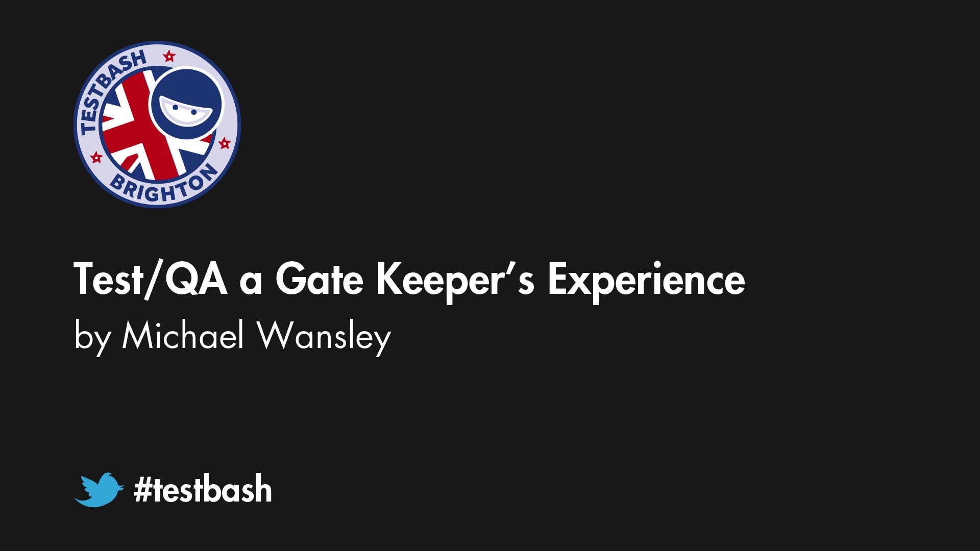 Test/QA a Gate Keeper’s Experience – Michael Wansley aka TeeWanz ...